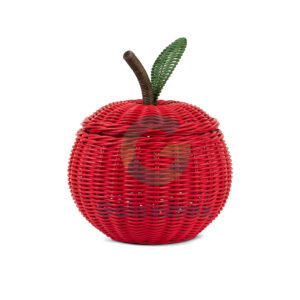Rattan apple basket for kids storage - Galaximex